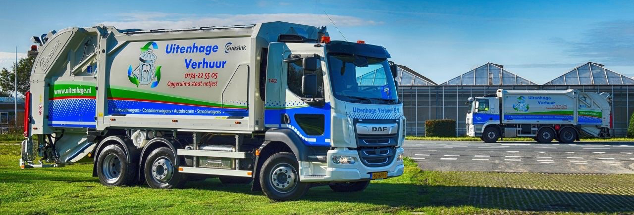 DAF LF FA with steered pusher axle - ESTEPE
